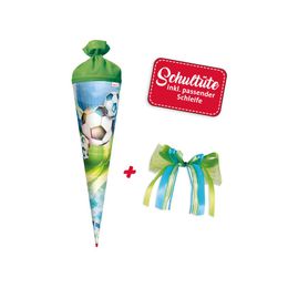 Roth Set Schult&uuml;te gro&szlig; Fu&szlig;ball 70 cm mit Schleife in Bunt | Gr.: onesize