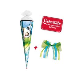 Roth Set Schult&uuml;te gro&szlig; Fu&szlig;ball 85 cm mit Schleife in Bunt | Gr.: onesize