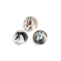 Belmil Patch Set White Horses | Gr.: onesize
