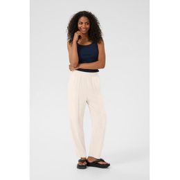 Kaffe Casual Hose KAliny Regular fit in Light Sand Linen | Gr.: 46