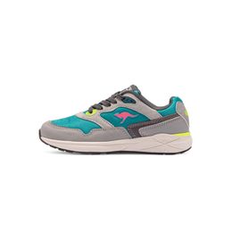 Kangaroos Originals Sneaker "ROOSKickx - Ultimate" in Türkis/Grau | Gr.: 33