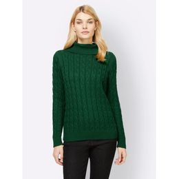 Heine Feinstrickpullover in moos | Gr.: 40