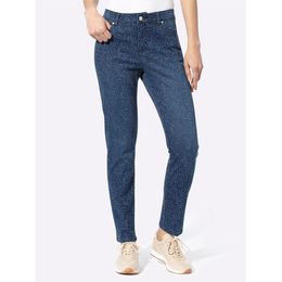 Heine 7/8-Jeans in blue-stone-washed | Gr.: 34
