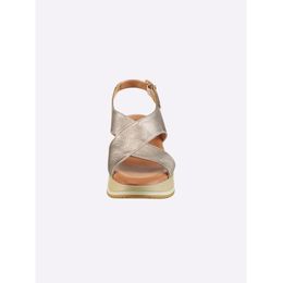 Heine Sandalette in bronzefarben | Gr.: 36