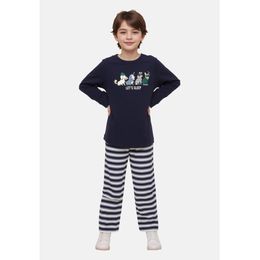 name it Pyjama 'Amel' in dunkelblau | Gr.: 92