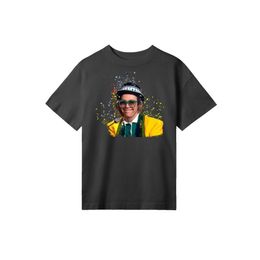 F4NT4STIC T-Shirt TV Times Elton John At The Piano 1977 in off black | Gr.: S