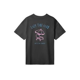 F4NT4STIC T-Shirt Knut und Jan Scribble Logo in off black | Gr.: L