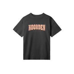 F4NT4STIC T-Shirt Knut & Jan Hamburg Noorden Collegiate in off black | Gr.: M