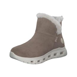 Rieker Winterstiefeletten in pfeffer/offwhite | Gr.: 42
