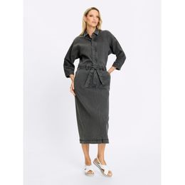 Heine Jeans-Kleid in light grey-denim | Gr.: 38