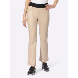 Heine 5-Pocket-Hose in beige | Gr.: 36