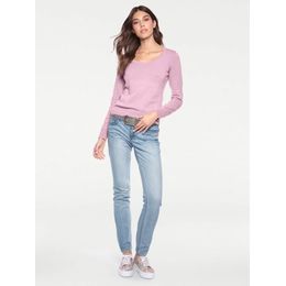 Heine Rundhals-Pullover in ros&eacute; | Gr.: 38