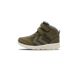 Hummel Klettverschluss Stiefel Crosslite Winter Lebensstil Kinder in DARK OLIVE | Gr.: 26
