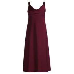 Vera Mont Abendkleid mit Spitzeneinsatz in Deep Dahlia | Gr.: 44
