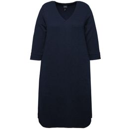 Ulla Popken Kleid in marine | Gr.: 42-44