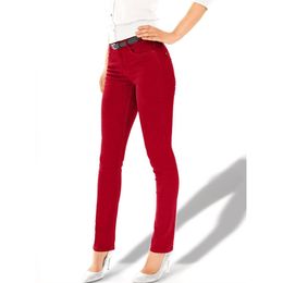Ascari Stretch-Jeans in rot | Gr.: 36