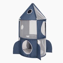 Catit Vesper Rakete Tunnel blau