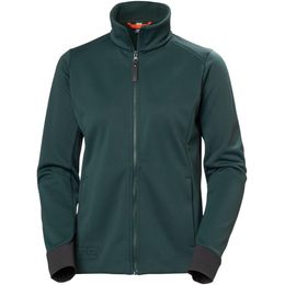 Helly Hansen Fleecejacke/Fleecepullover "W Tech Midlayer" in Gr&uuml;n | Gr.: XS