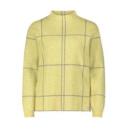 Betty Barclay Strickpullover kariert in Patch Green/Grey | Gr.: 44
