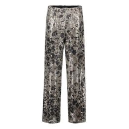 Betty Barclay Marlene-Hose im Glitzer-Look in Beige/Taupe | Gr.: 36