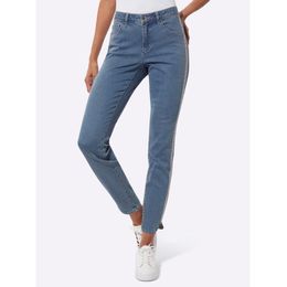 CRÉATION L creation L 5-Pocket-Jeans in blue-bleached | Gr.: 18