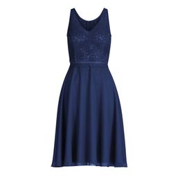 Vera Mont Cocktailkleid mit Spitze in Festival Blue | Gr.: 40