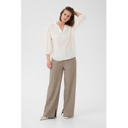 Kaffe Langarm-Bluse KAannika Regular fit in Chalk | Gr.: 44