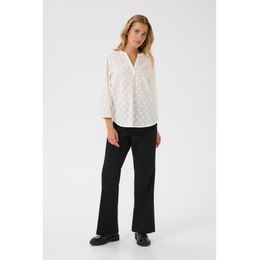 Kaffe Langarm-Bluse KAenya Regular fit in Chalk | Gr.: 34