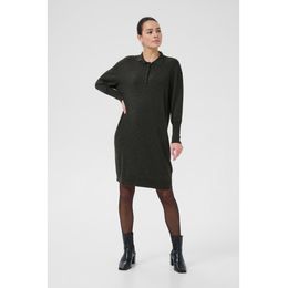 Kaffe Kleid KAlizza Loose fit in Dark Grey Melange | Gr.: L