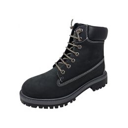 Fusion Schn&uuml;rstiefel in Schwarz | Gr.: 36
