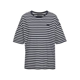 ELBSAND T-Shirt in marine-creme gestreift | Gr.: M