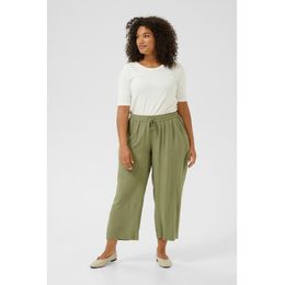 Kaffe curve Casual Hose KCmille Loose fit in Oil Green | Gr.: 54