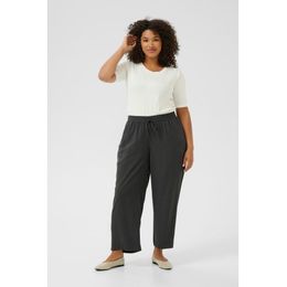 Kaffe curve Casual Hose KCmille Loose fit in Black Oyster | Gr.: 44