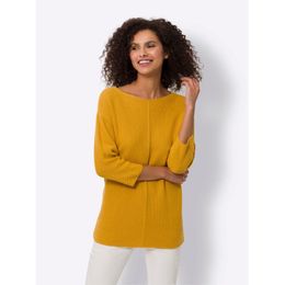 Heine Oversized Pullover in ocker | Gr.: 34