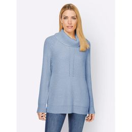 Heine Rollkragenpullover in bleu | Gr.: 34