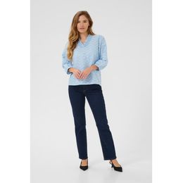 Kaffe Langarm-Bluse KAvictoria Regular fit in Soft Chambray | Gr.: 40