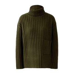 Oui Pullover in khaki | Gr.: 36