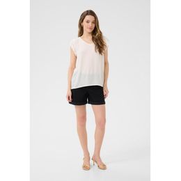 Kaffe Kurzarm-Bluse KAciara Regular fit in Chalk | Gr.: 42
