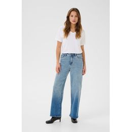 Kaffe Jeans KAmiala Loose fit in Light Blue Denim Ombre | Gr.: 40