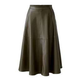 Oui A-Linien-Rock in khaki | Gr.: 36