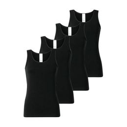 Schiesser Unterhemd Modern Multipacks in Schwarz | Gr.: 38