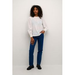 Kaffe Langarm-Bluse KAroca Regular fit in Chalk | Gr.: 40