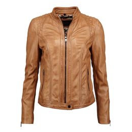 JCC Lederjacke Cabira in braun | Gr.: 36