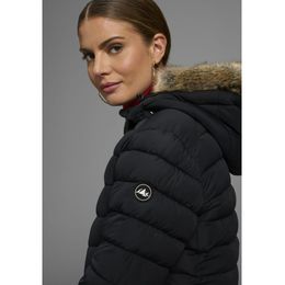 Polarino Steppjacke in schwarz | Gr.: 40