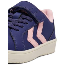 Hummel Kinder Sneaker "Derby Court Sn Jr" in Blau | Gr.: 27