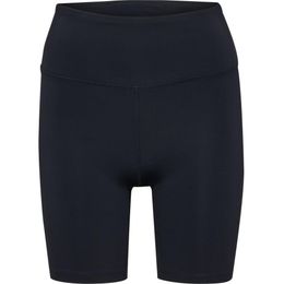 Hummel Leggings "Court Mw Pocket Tights Shorts W" in Grün | Gr.: XS
