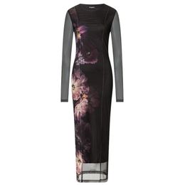 ana alcazar Kleid 'Azori' Damen Größe 40 altrosa / schwarz Winterkleid