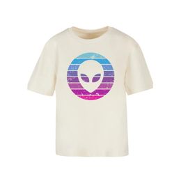 F4NT4STIC Tee Alien Kopf in Whitesand | Gr.: XS