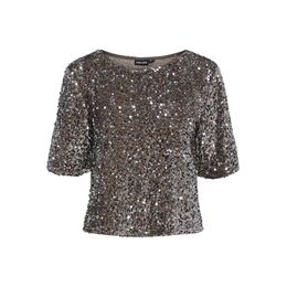 Pieces Bluse mit 2/4 Ärmeln in Morel | Gr.: S