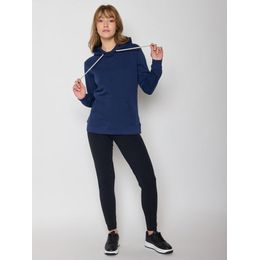Greenbomb Hoodie Basic in Marineblau | Gr.: L